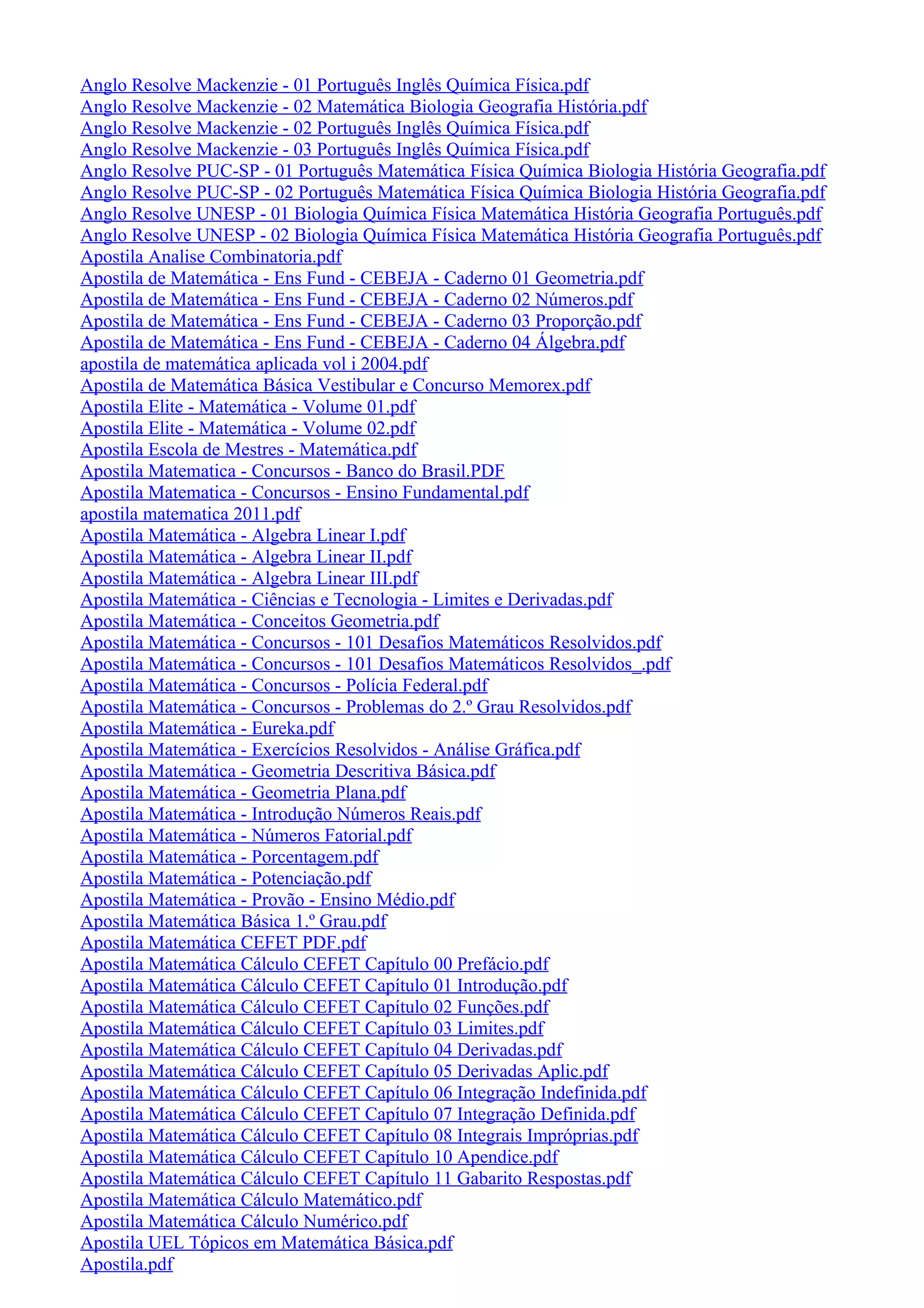 Link matematica | DOC