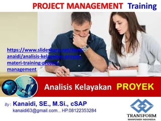 PROJECT MANAGEMENT Training | PPT