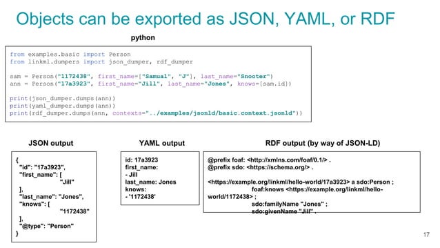LinkML Intro (for Monarch devs) | PPTX | Web Design and HTML | Internet