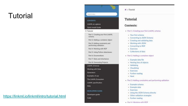 LinkML Intro (for Monarch devs) | PPTX | Web Design and HTML | Internet