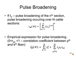 Link power and rise time budget analysis | PPT