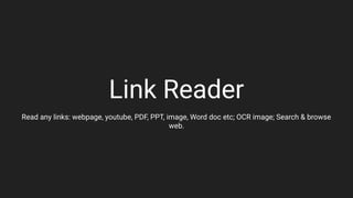 Link Reader ChatGPT Plugin | PDF