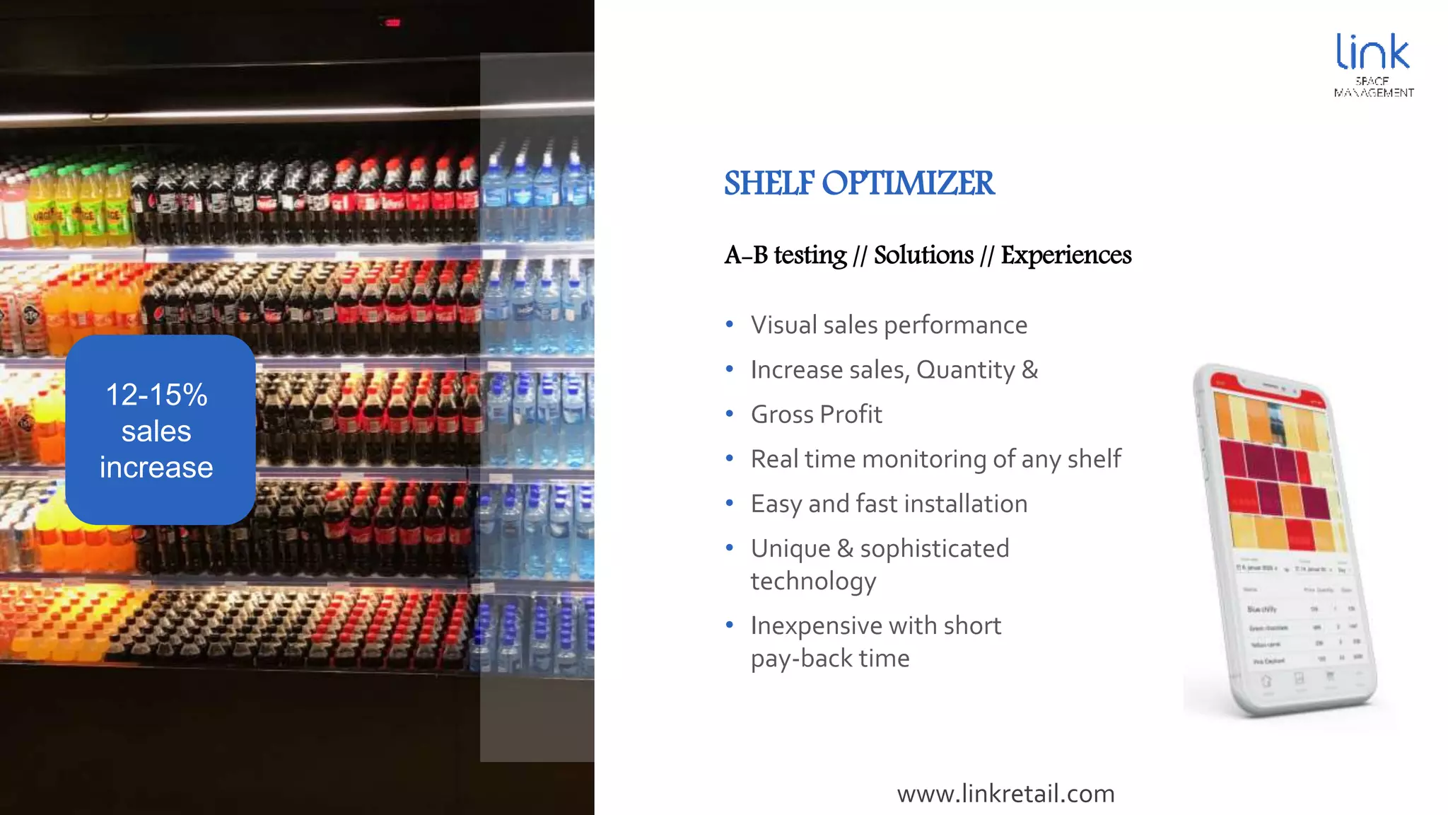Link Retail - Shelves App | PPT