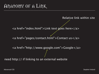 Links and Navigation | PDF