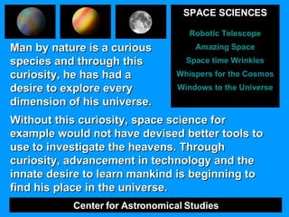 Links to the Cosmos | PPT