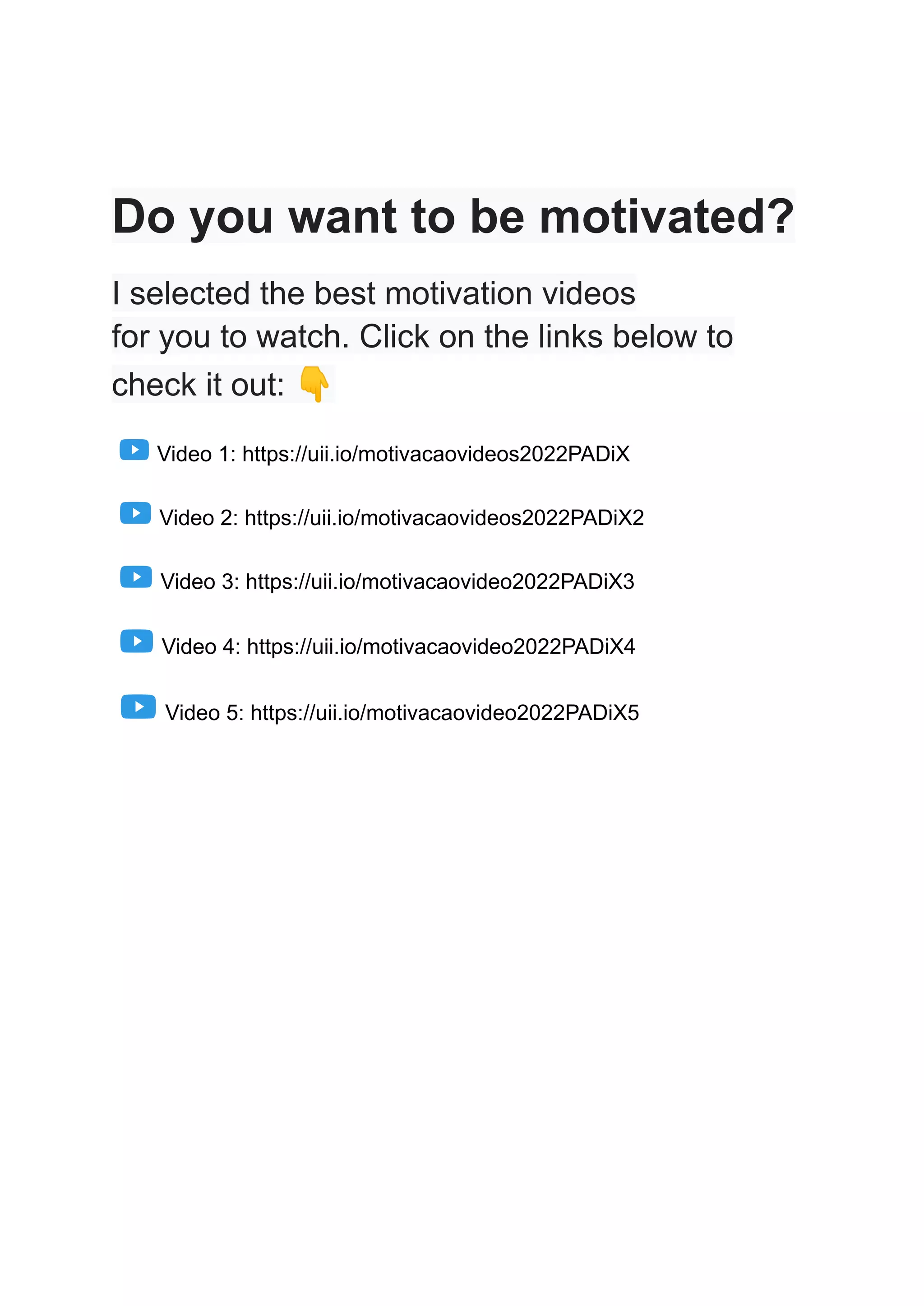 The motivation you need! | PDF