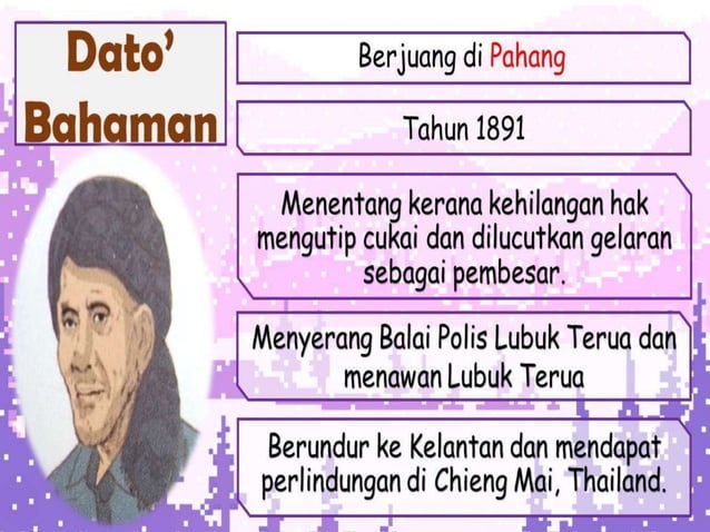 Slide Perjuangan Tokoh Tempatan | PPTX