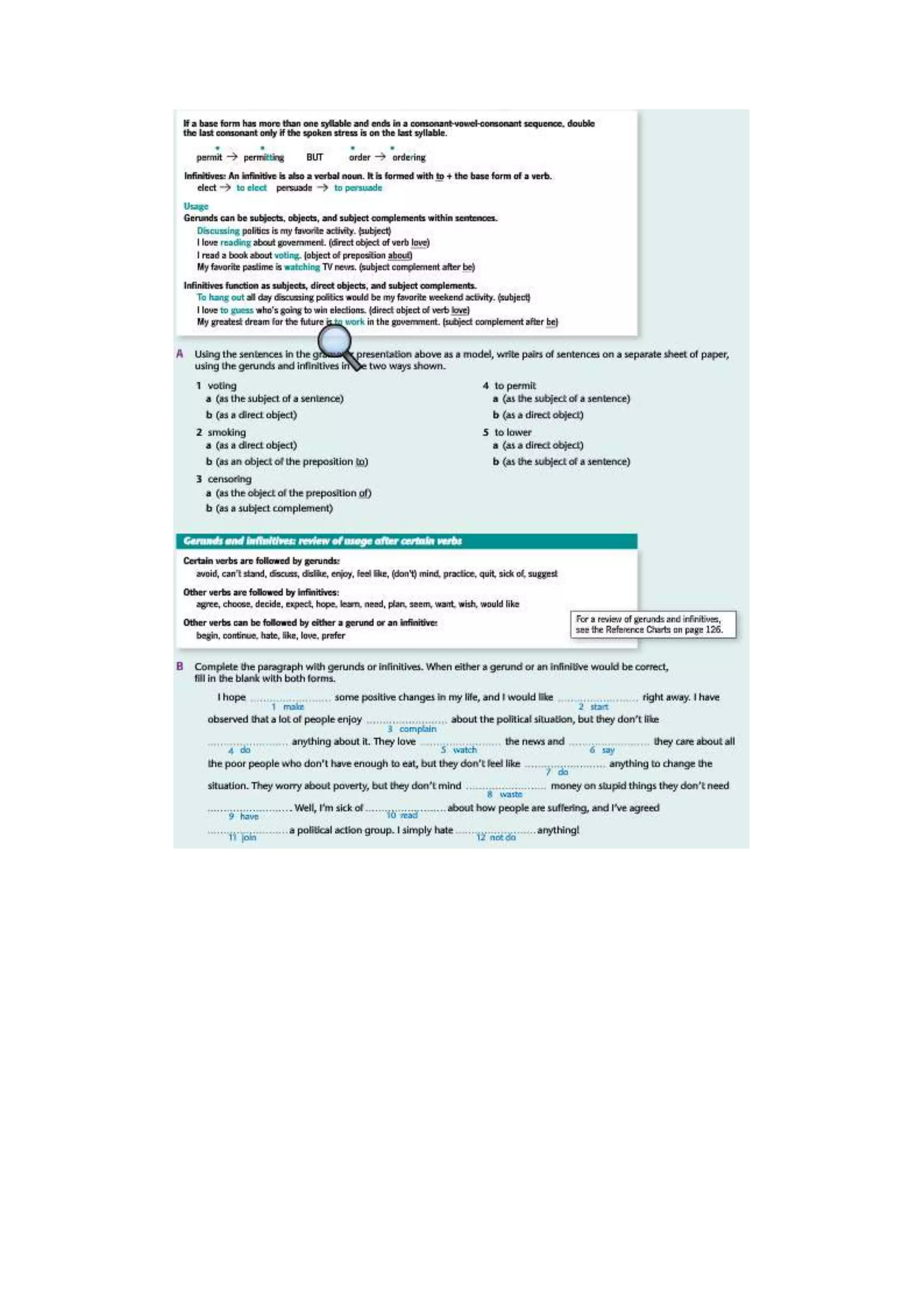 Links of exercices for practicing unit 9 | PDF