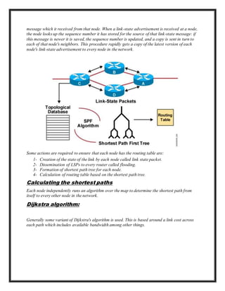 Link state routing protocol | DOCX