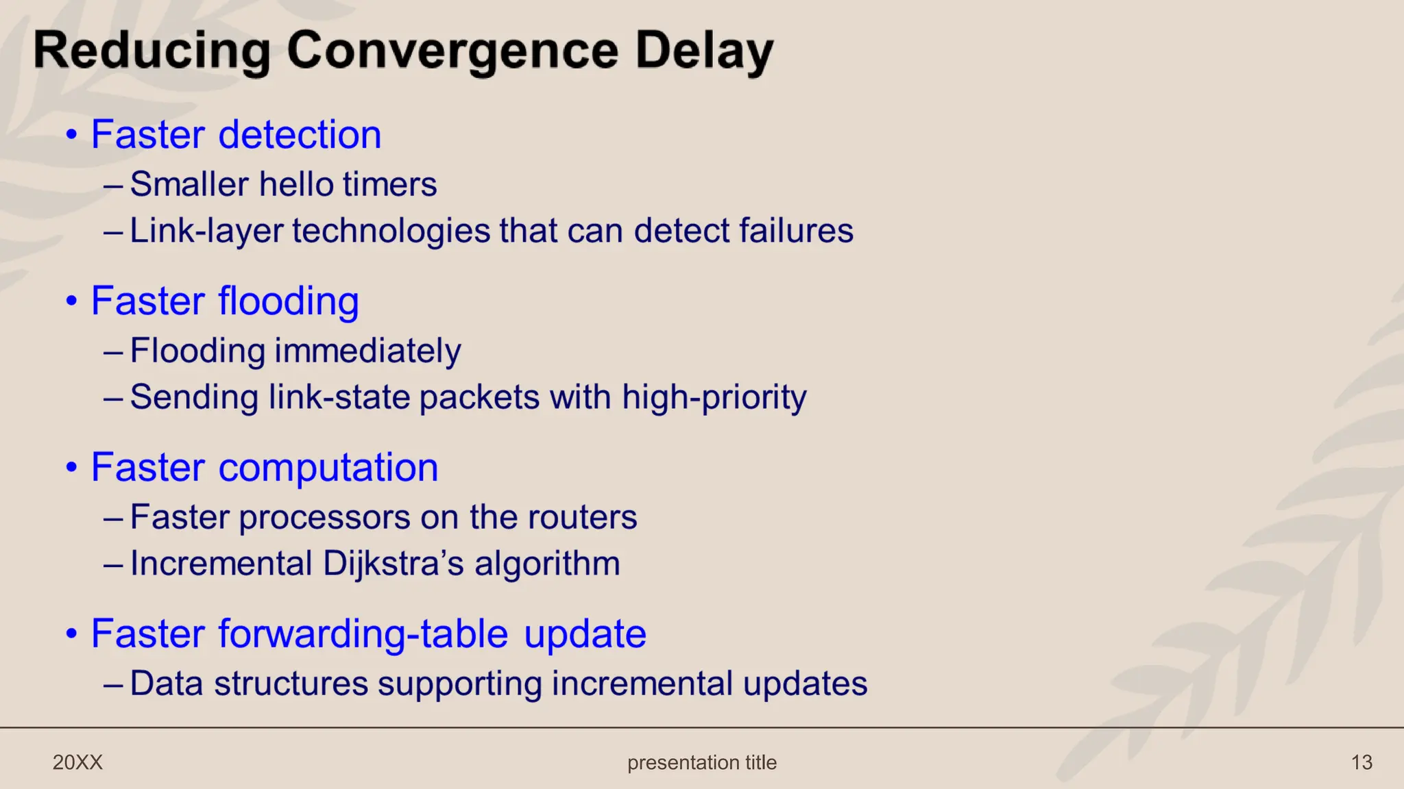 Link State Routing Protocol Presentationpptx Computer Networking Computing
