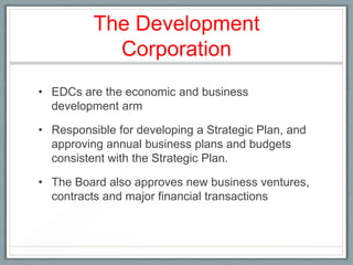 Starting a First Nation’s Economic Development Corporation Workshop ...