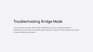 Step-by-Step Tutorial: Configuring Linksys Velop in Bridge Mode for ...