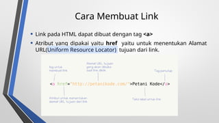 CARA MEMBUAT Link untuk Membuat Halaman WEB.pptx