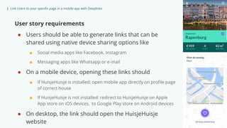 Link Users to Your Specific Page in a Mobile App With Deeplinks | PPTX