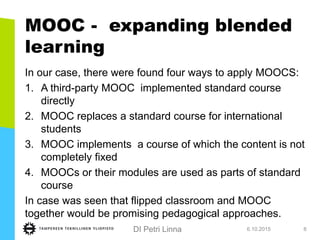 Towards blended learning: a case study | PPT