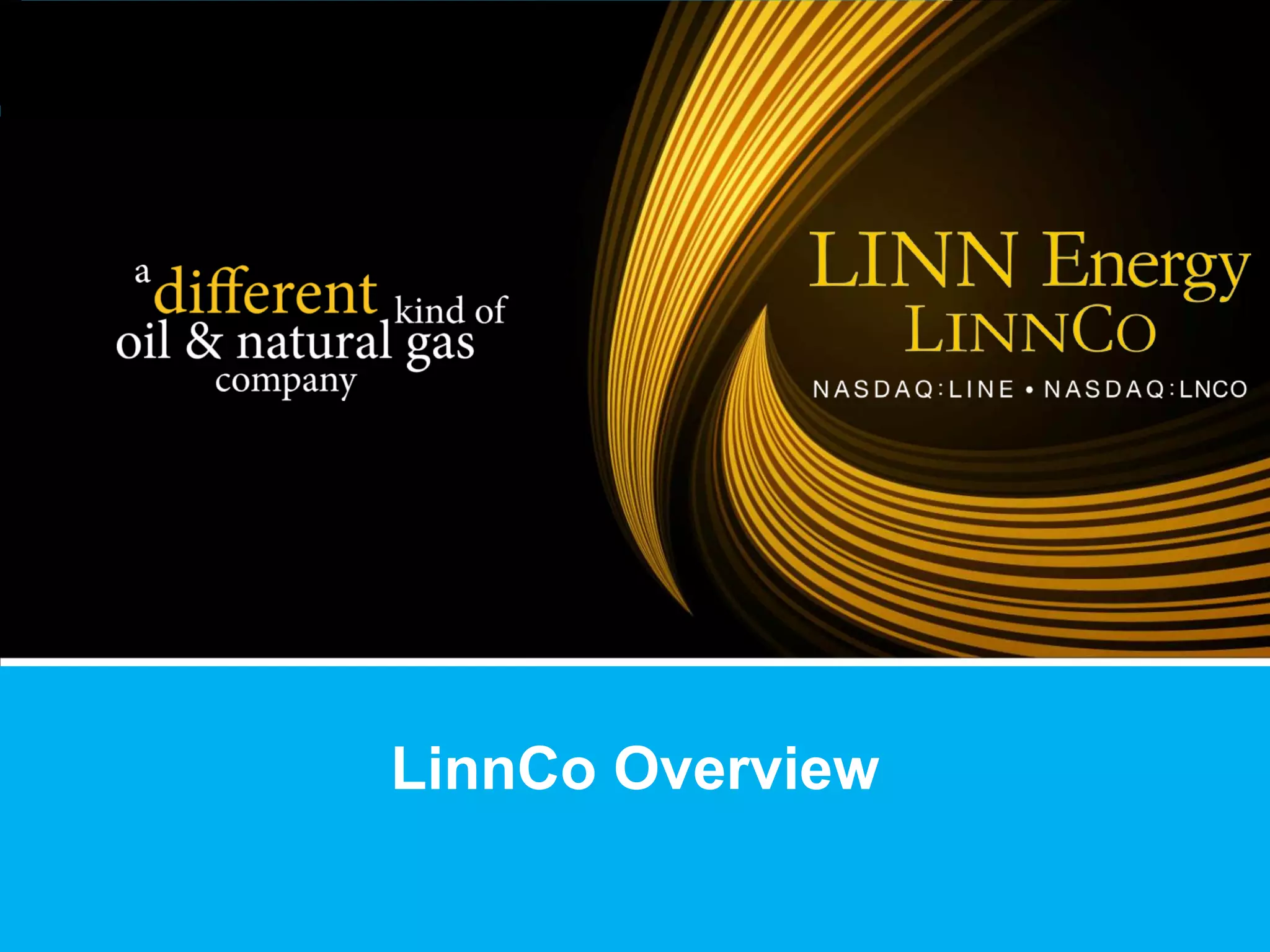 Linn Energy Overview | PPT