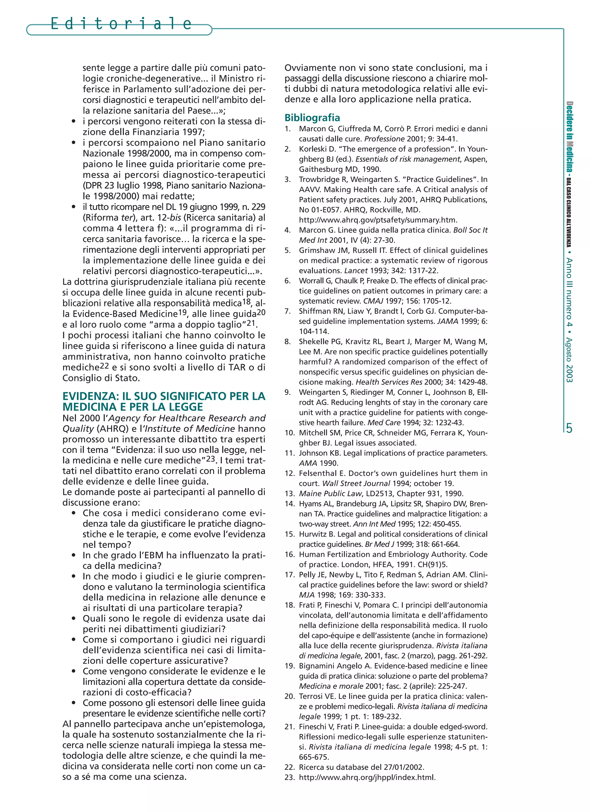 Linee guida medical malpractice | PDF