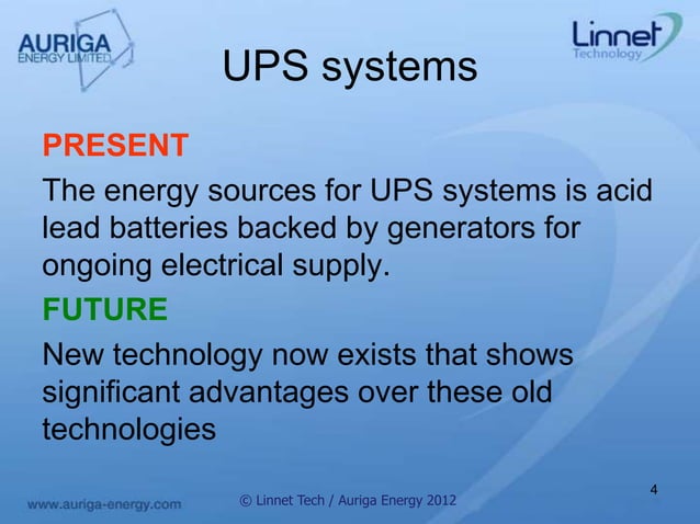 The AurigaGen Hydrogen Fuel Cell Back Up System | PPT