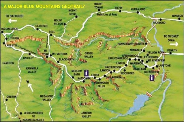 Blue Mountains National Landscape and the National Geotourism Strategy