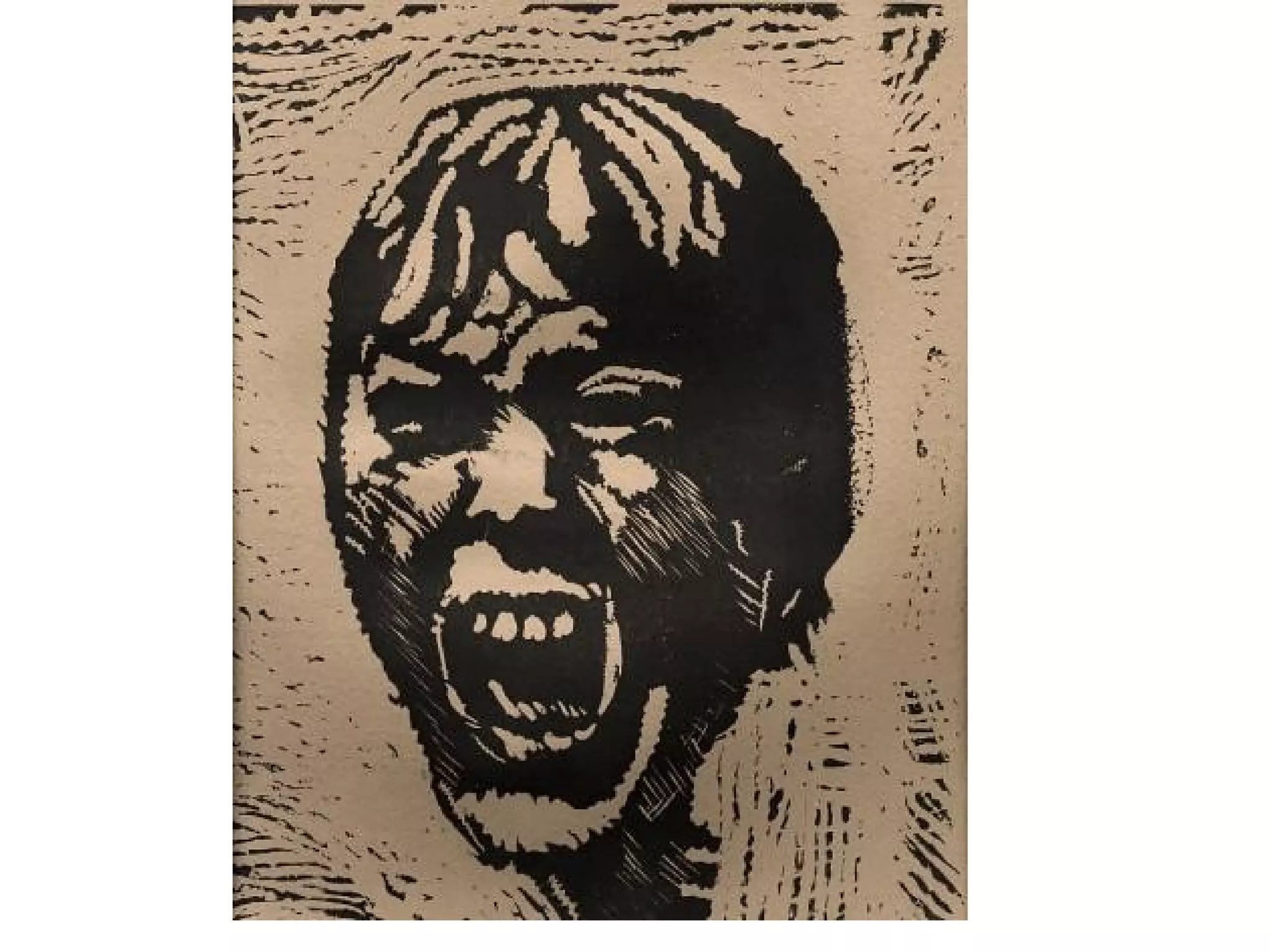 Linocut portrait examples | PPT