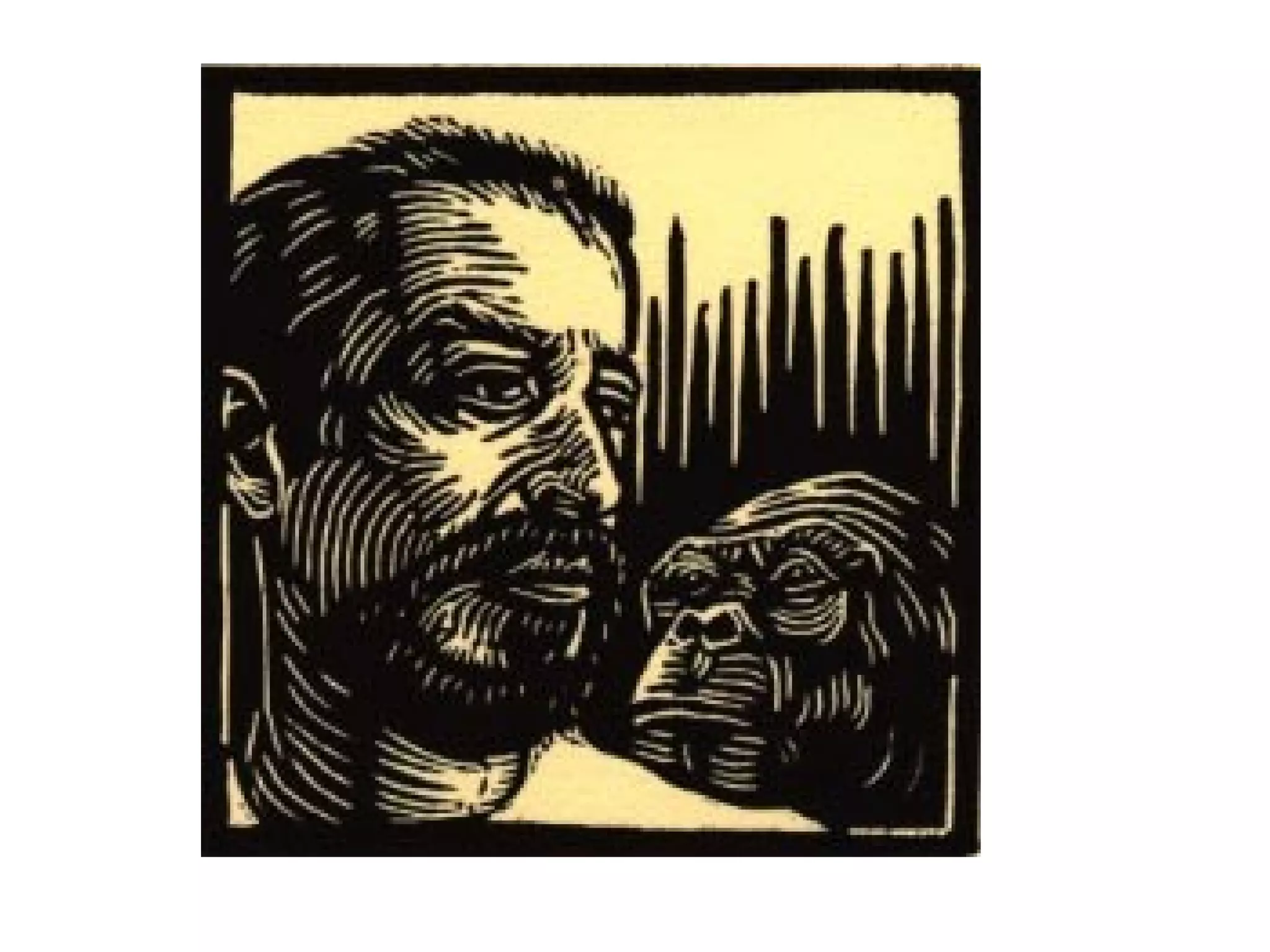Linocut portrait examples | PPT