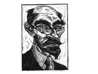 Linocut portrait examples | PPT