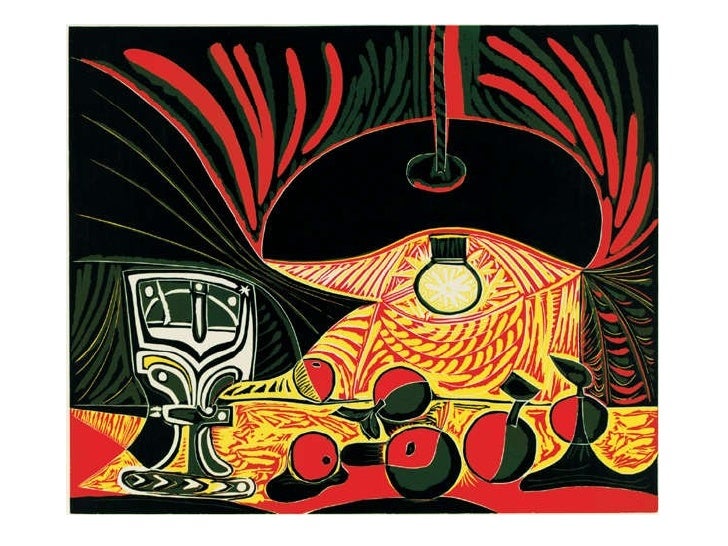 Lino Cut Reduction Prints Picasso