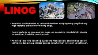 Earthquake Preparedness (Bicol Version)) | PPT
