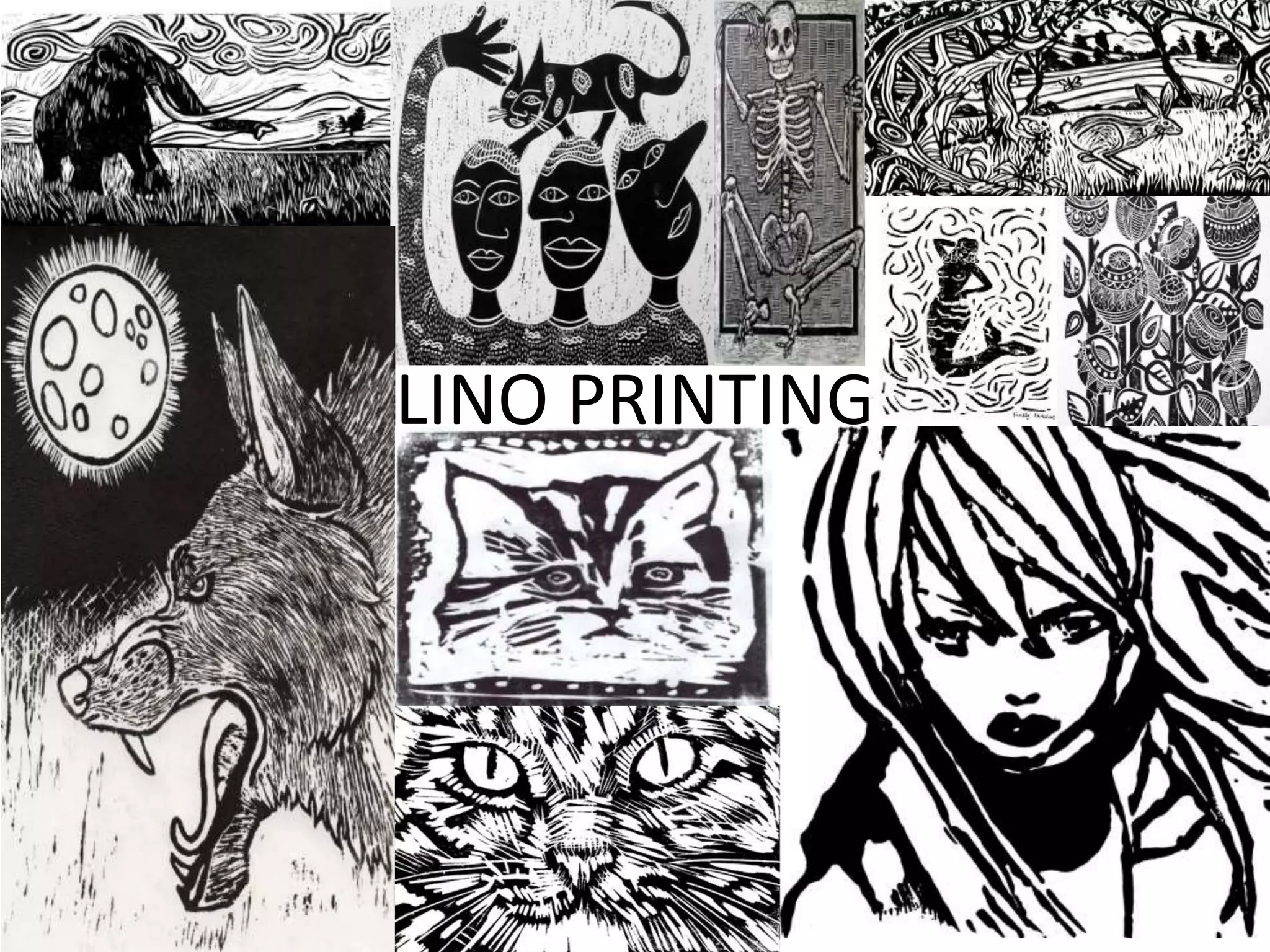 Lino printing presentation1 | PPTX