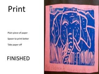 Lino printing presentation1 | PPTX