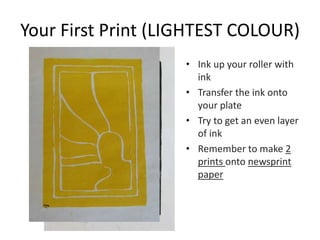 Lino step by step | PPT