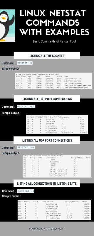 Linux Netstat Command With Examples