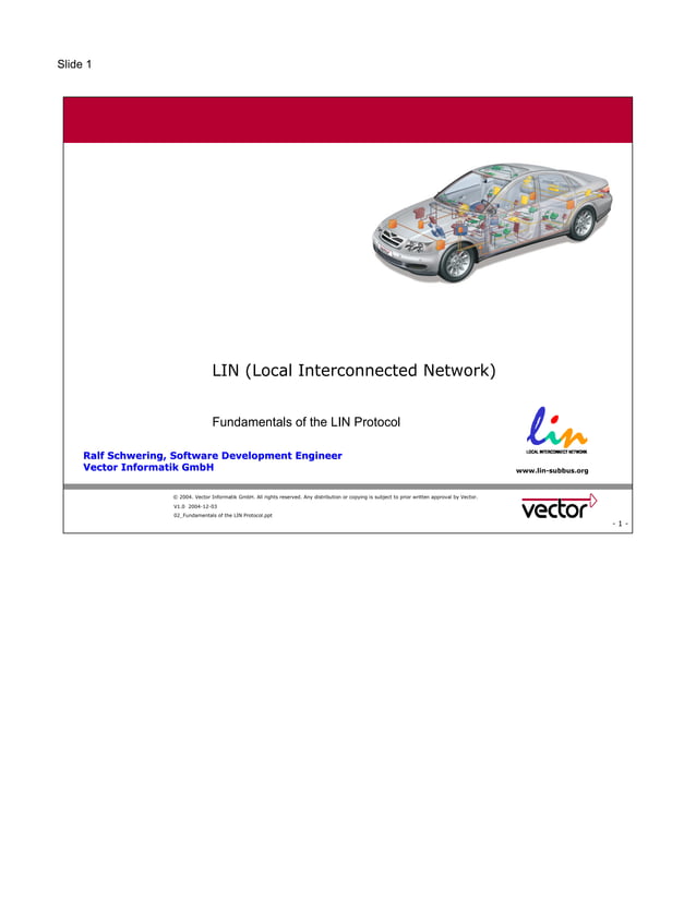 Lin protocol | PDF | Computer Networking | Computing