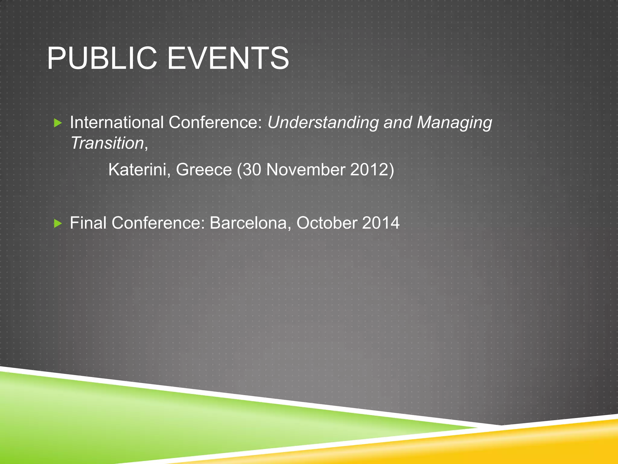 FIESTA Network Project Description | PPTX