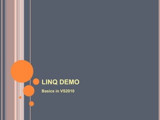LINQ/PLINQ | PPTX
