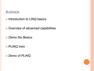 LINQ/PLINQ | PPTX