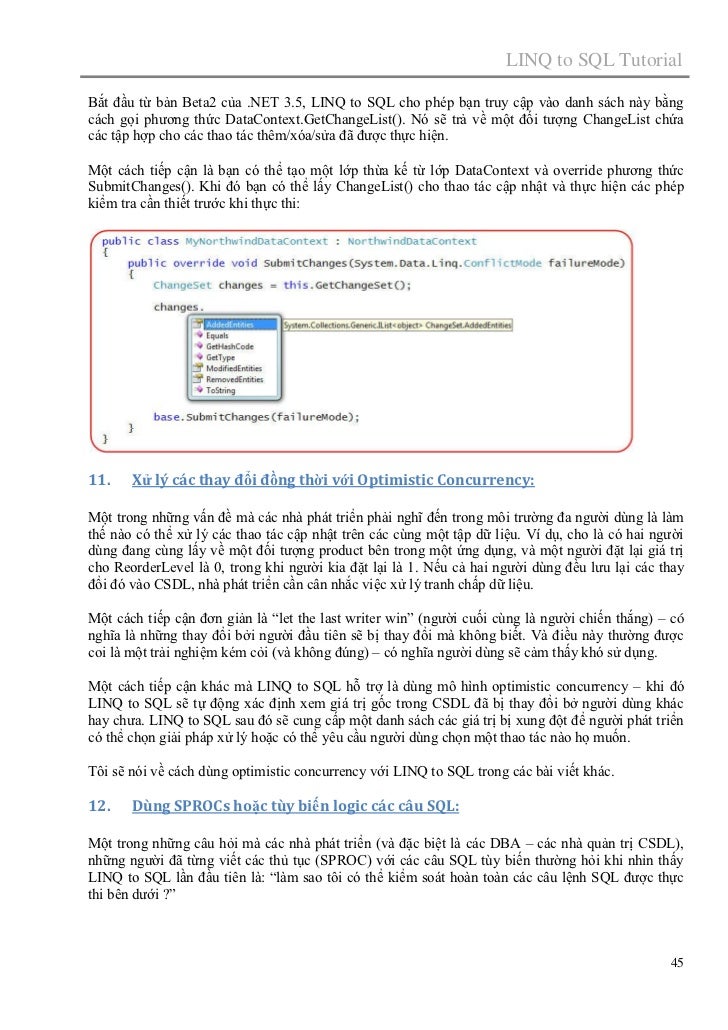 Linq to-sql-tutorial