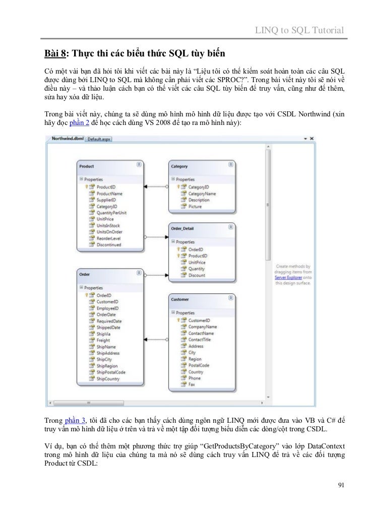 Linq To Sql Tutorial