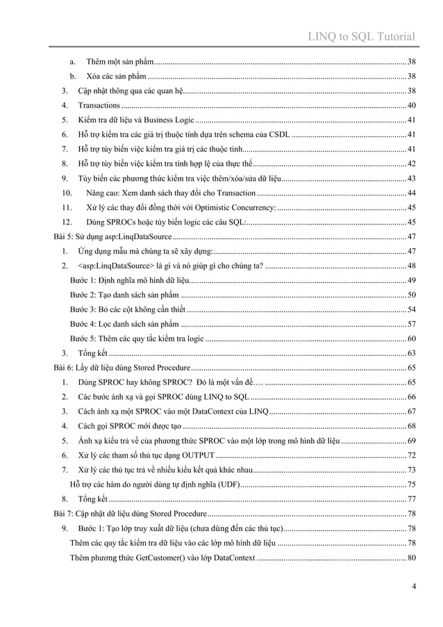 Linq to-sql-tutorial | PDF