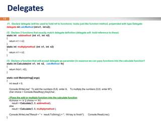 Linq and lambda | PPTX