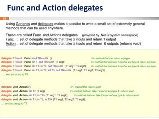 Linq and lambda | PPTX