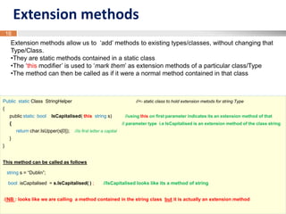 Linq and lambda | PPTX