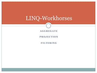 Linq inside out | PPTX | Databases | Computer Software and Applications