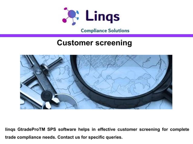 Customer screening | PPT