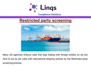 Restricted party screening | PPT