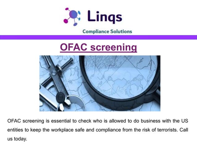 Restricted party screening | PPT