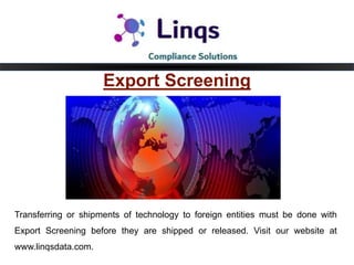 Watch list screening | PPT