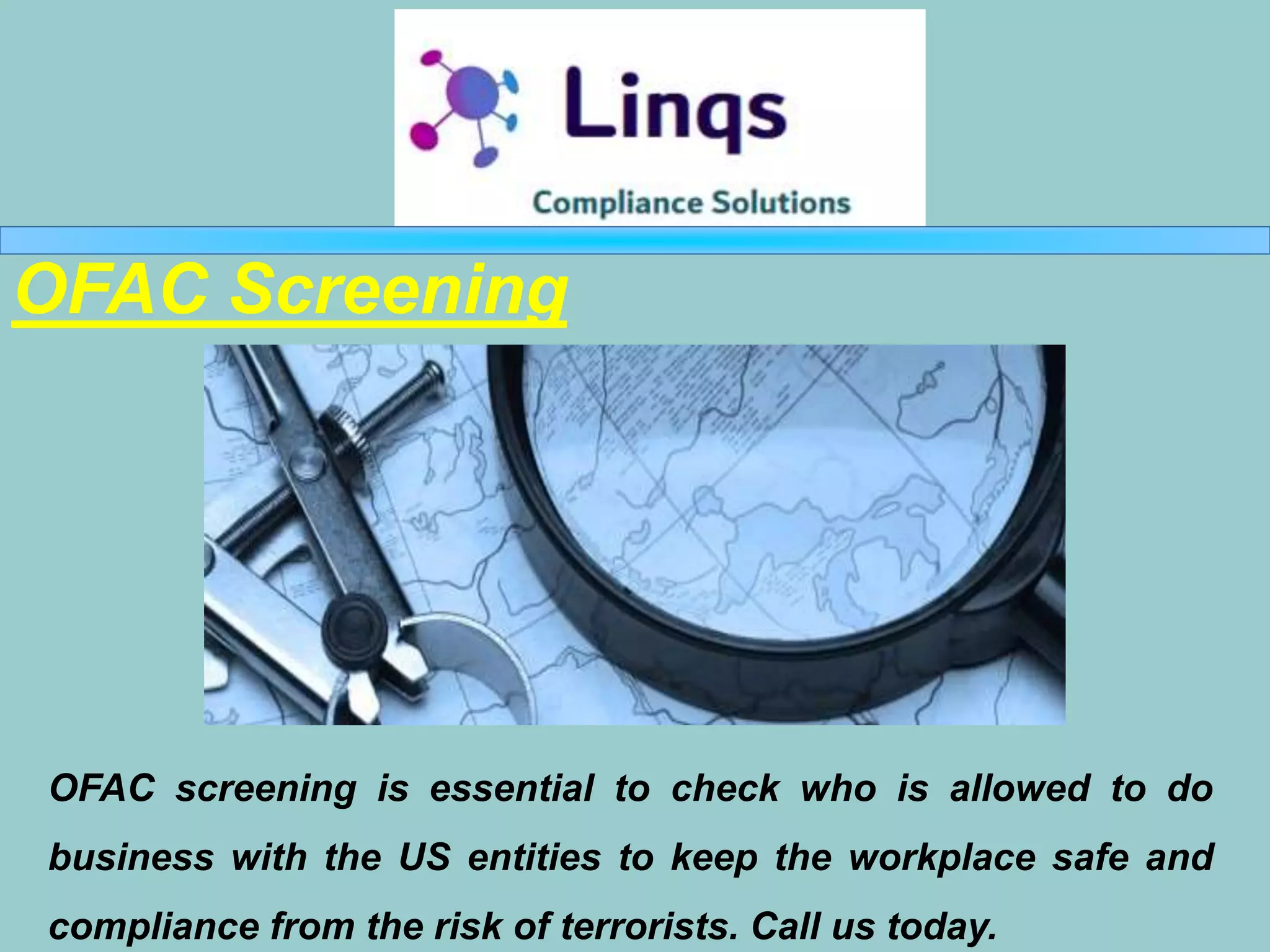 Watch List Screening | PPT