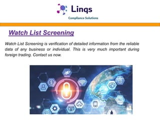 Export Screening | PPT