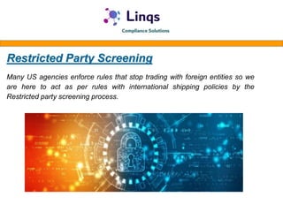 Export Screening | PPT